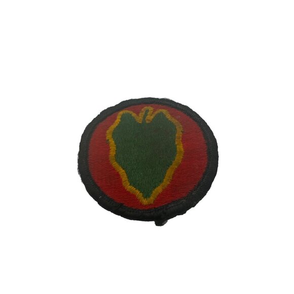 Accessories | Vintage Us Army 24th Infantry Shoulder Patch Embroidered ...